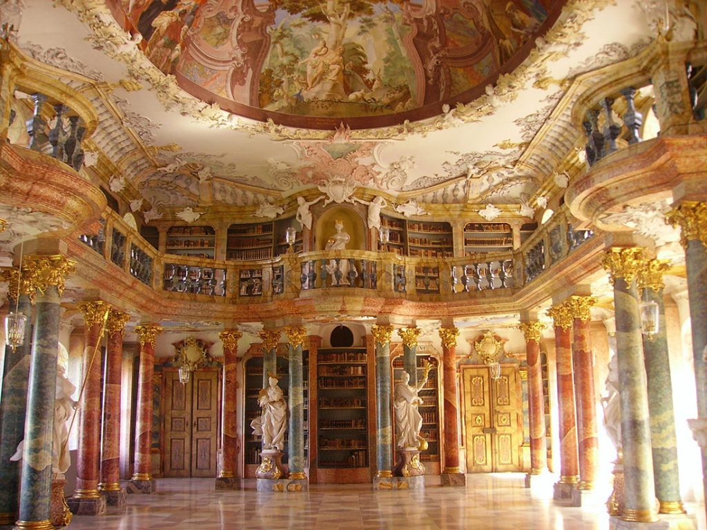 Wiblingen Abbey and its unique library: a baroque masterpiece famous ...