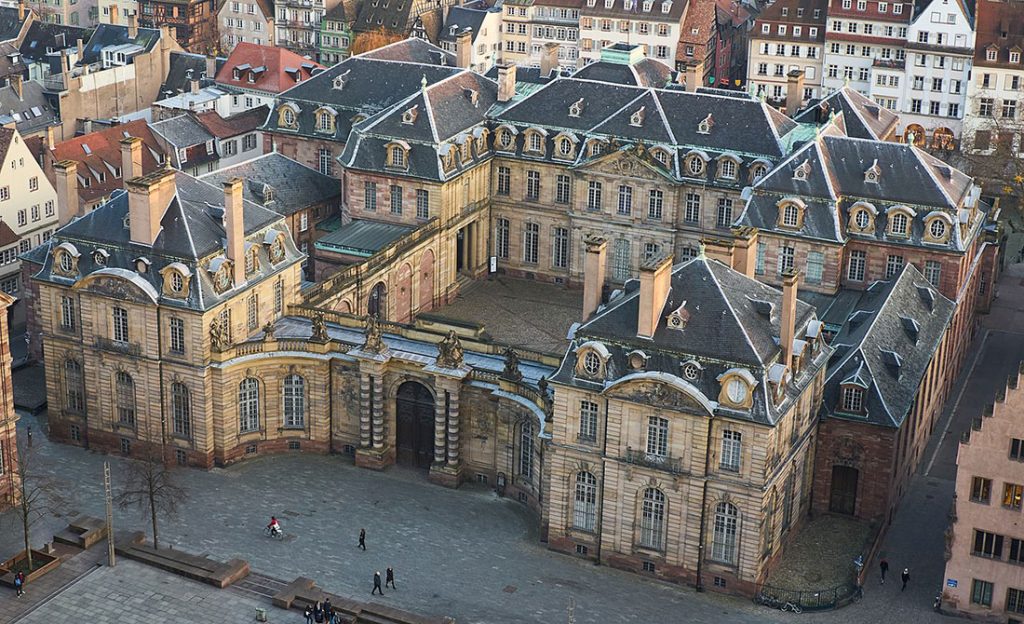 Rohan Palace: one of the main landmarks of French architecture from the ...