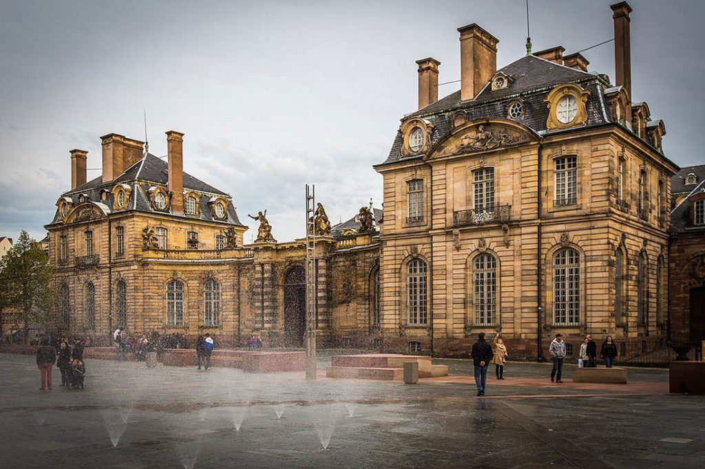 Rohan Palace: one of the main landmarks of French architecture from the ...